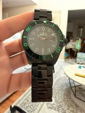 Invicta | Accessories | Invicta Pro Diver 2309 Men Watch Black Green ...